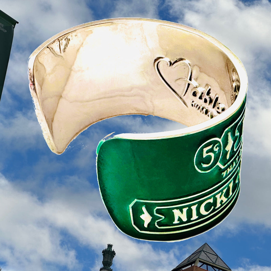 Nicki Nickel 5 Cent Cuff – fables